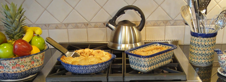 The Beauty and Utility of Polish Pottery Bakeware – Janelle Imports