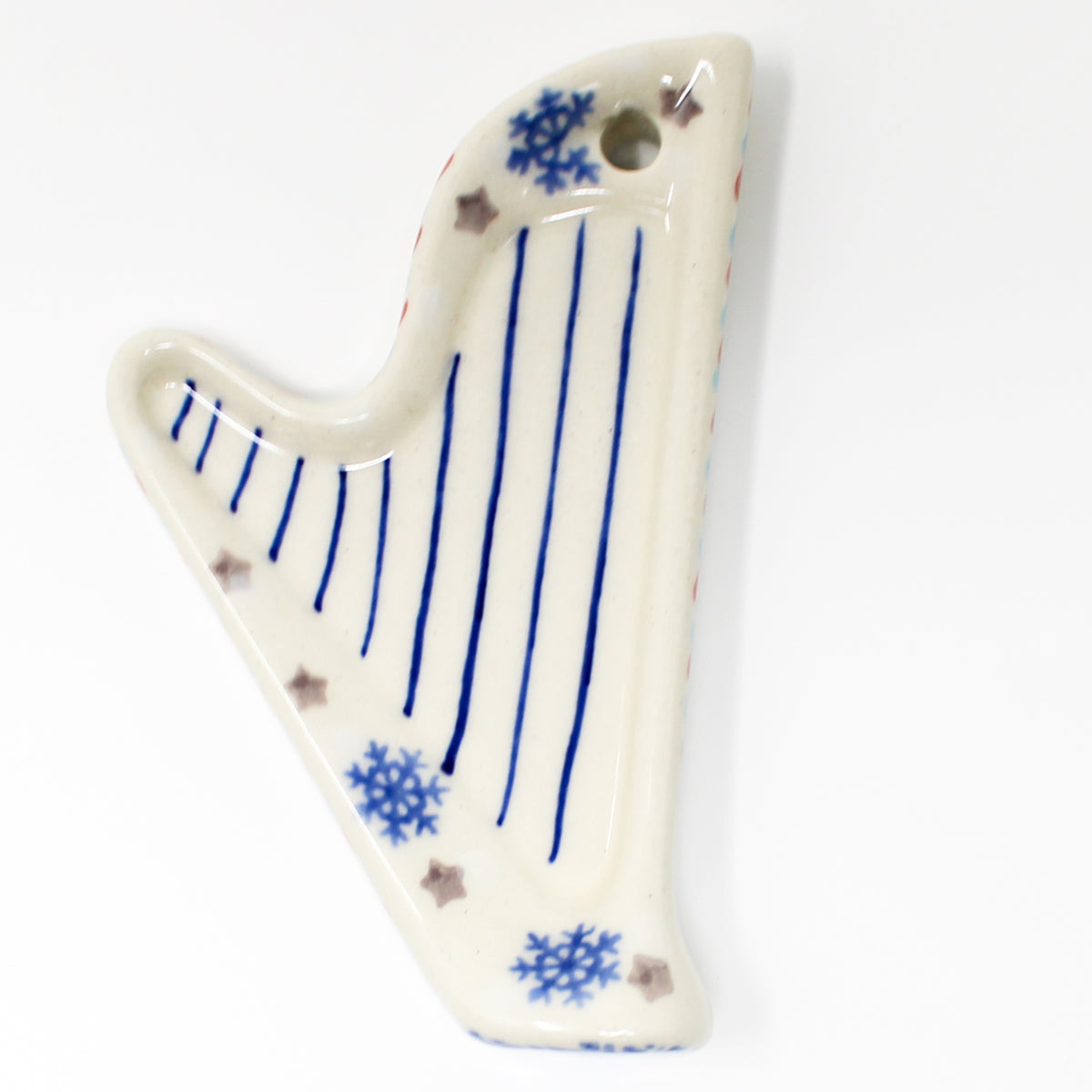 Harp-Ornament in Falling Snow – Janelle Imports