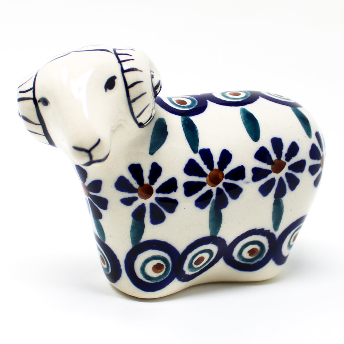 Easter Ram - Miniature in Peacock – Janelle Imports