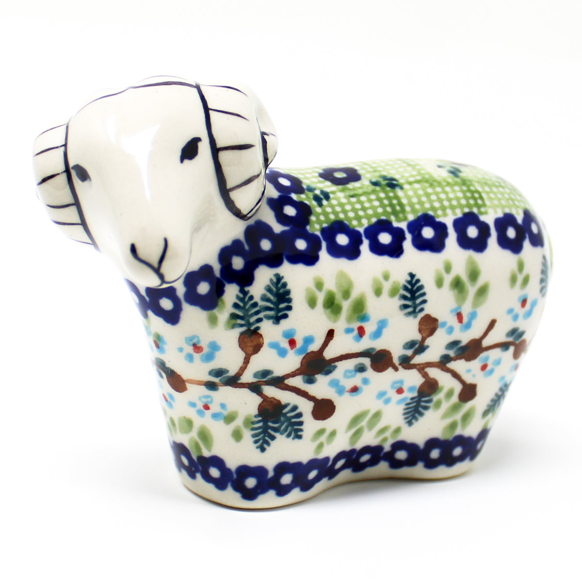 Easter Ram - Miniature in Spring Garden – Janelle Imports