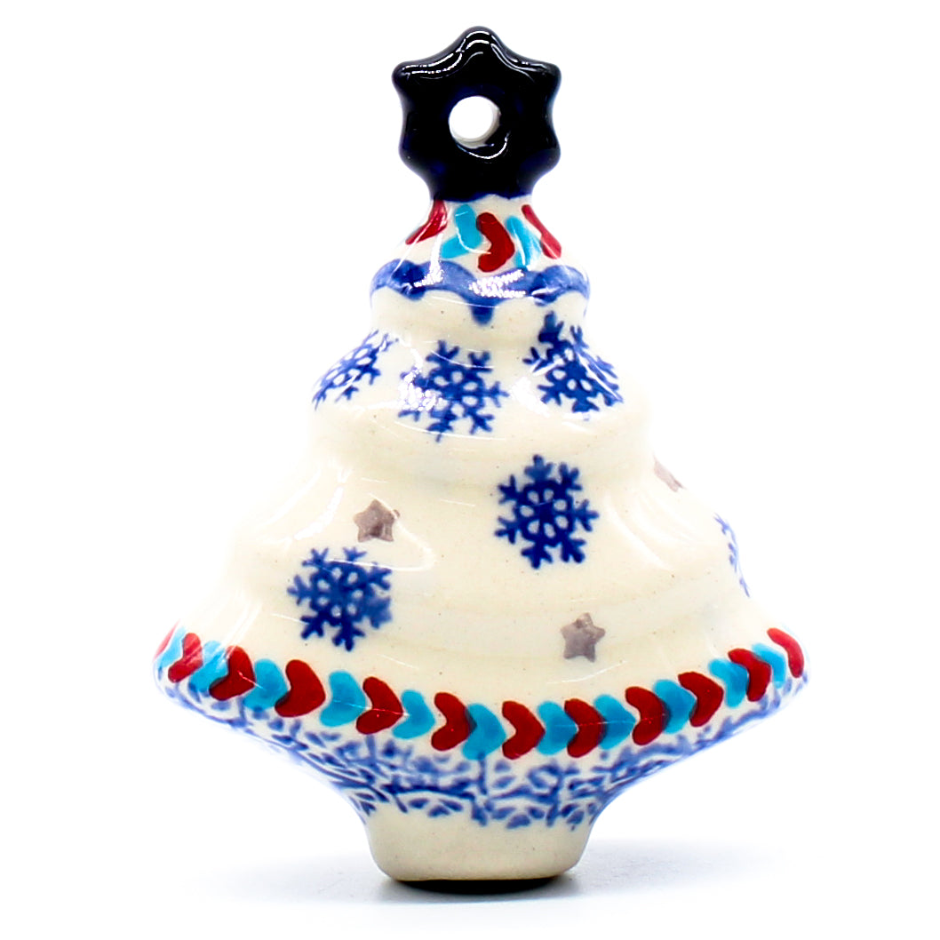 Flat Tree-Ornament in Falling Snow – Janelle Imports