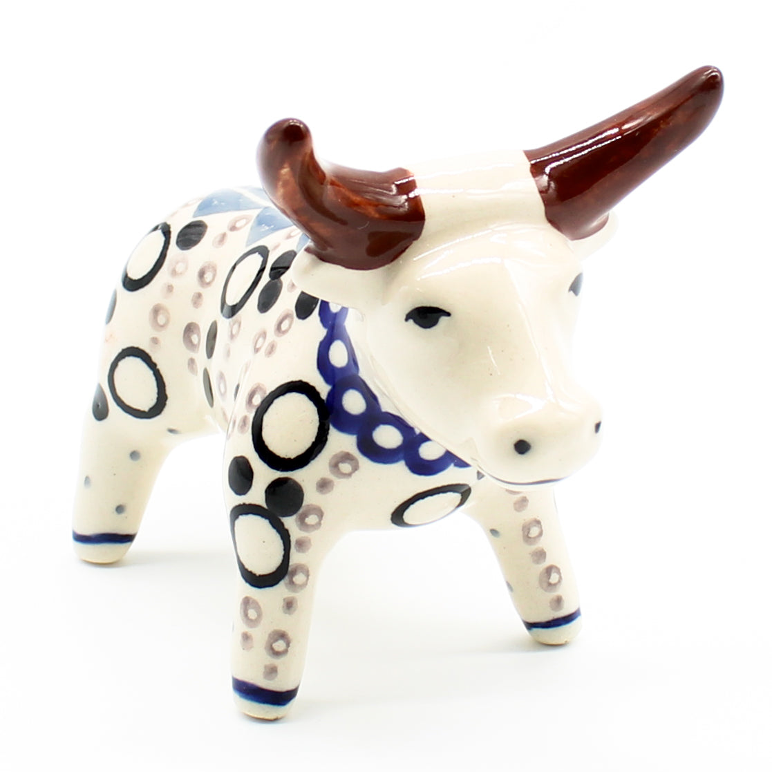 Bull-Ornament in First Snow – Janelle Imports