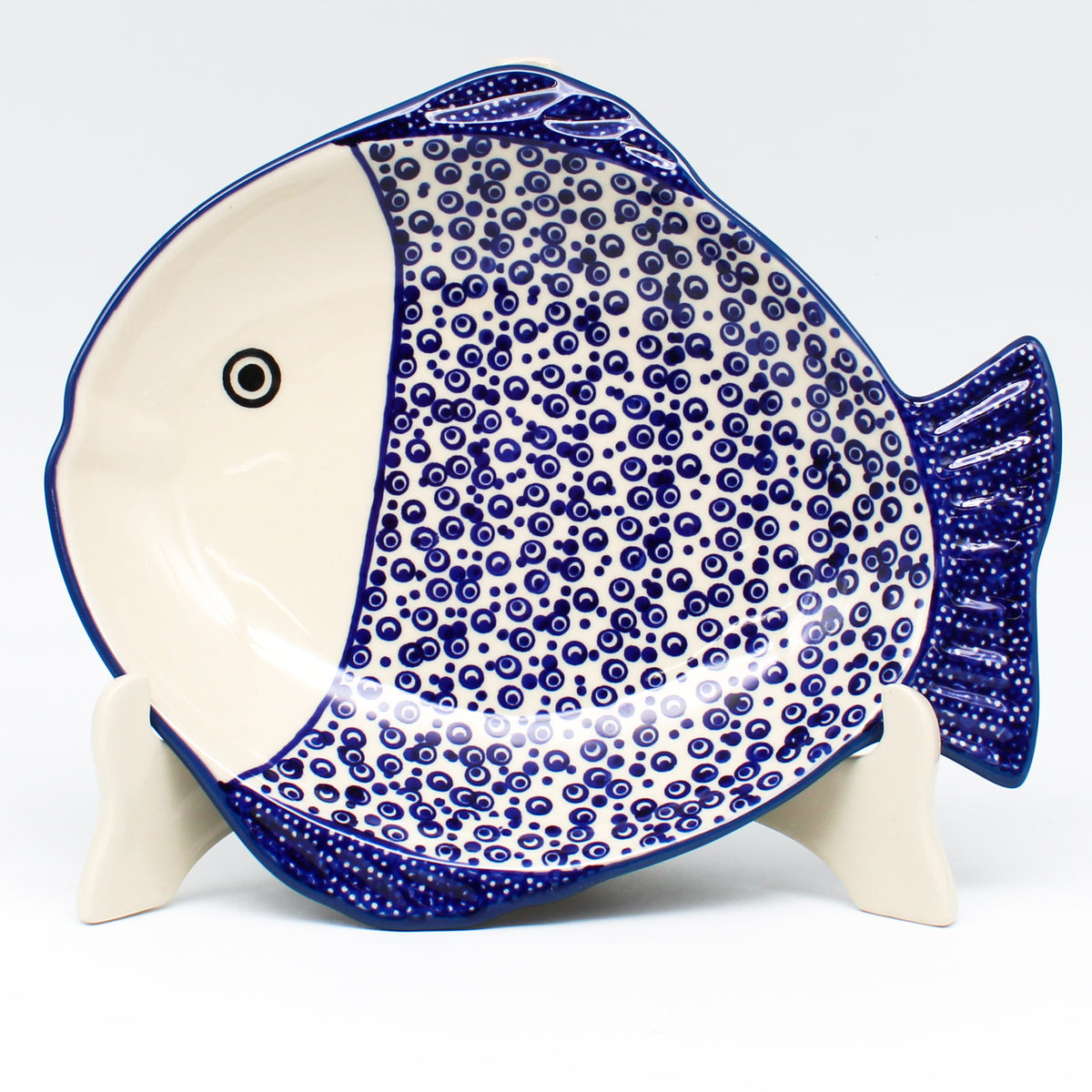 Lg Fish Server in Fish Bubbles – Janelle Imports