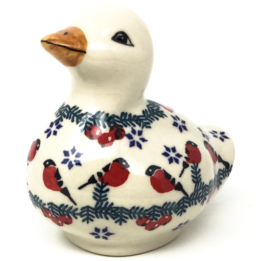 Lg Duck-Miniature in Red Cardinals – Janelle Imports