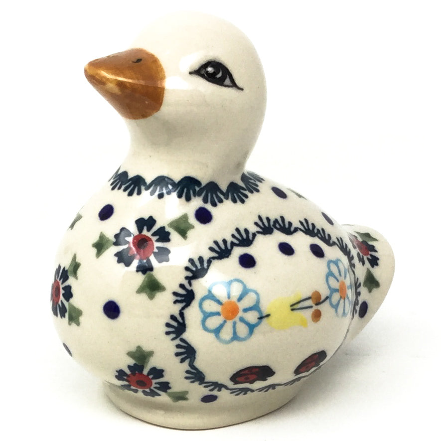 Lg Duck-Miniature in Ladybugs – Janelle Imports