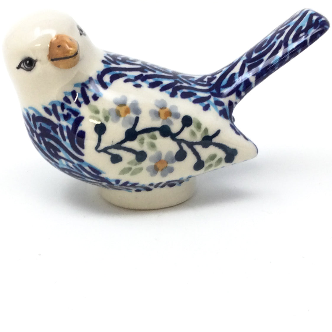 Bird-Miniature in Blue Meadow – Janelle Imports