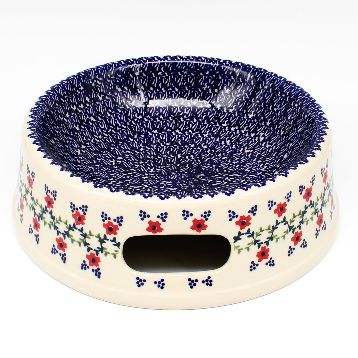 Lg Dog Bowl in Lattice – Janelle Imports