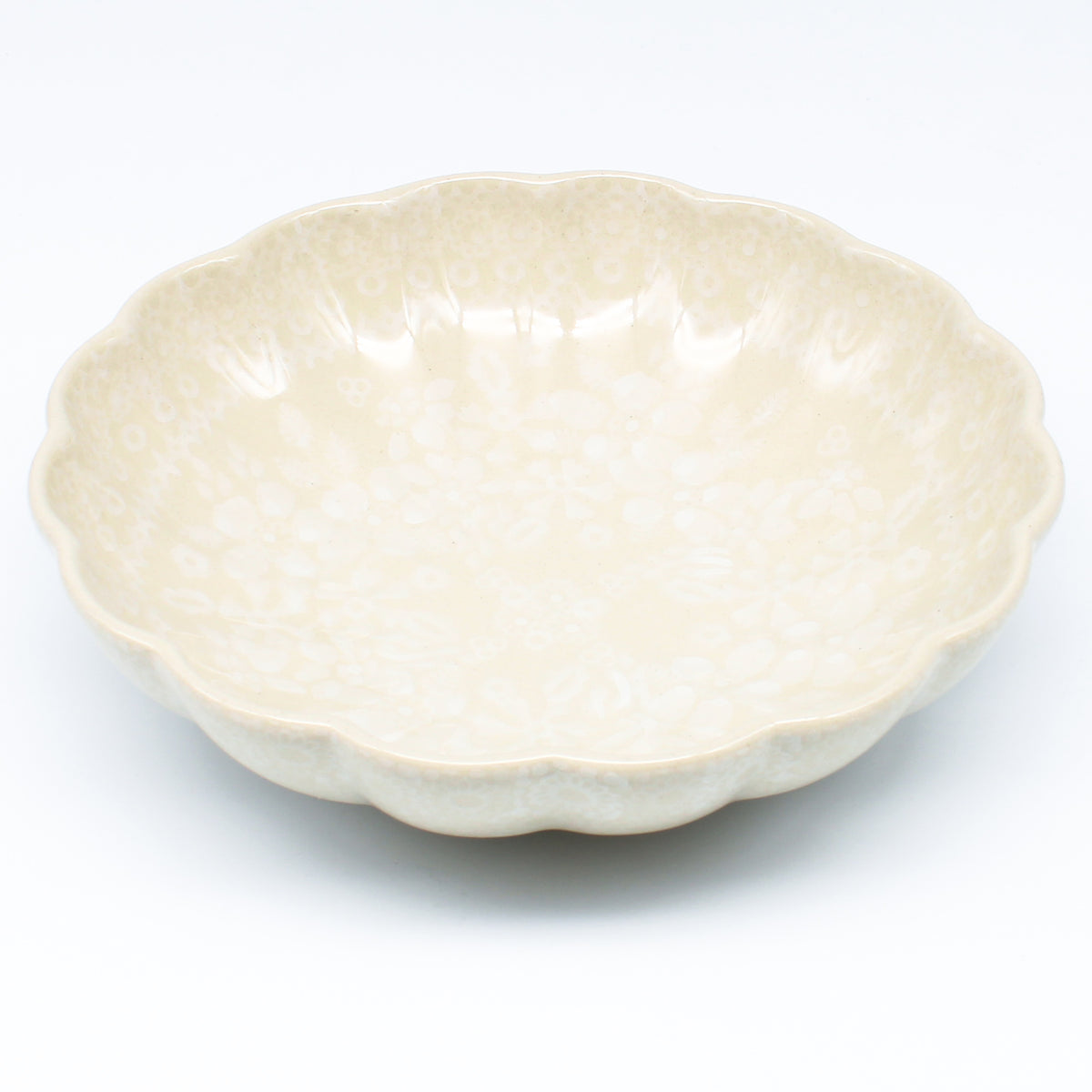 Shell Bowl 6.5" in White on White – Janelle Imports