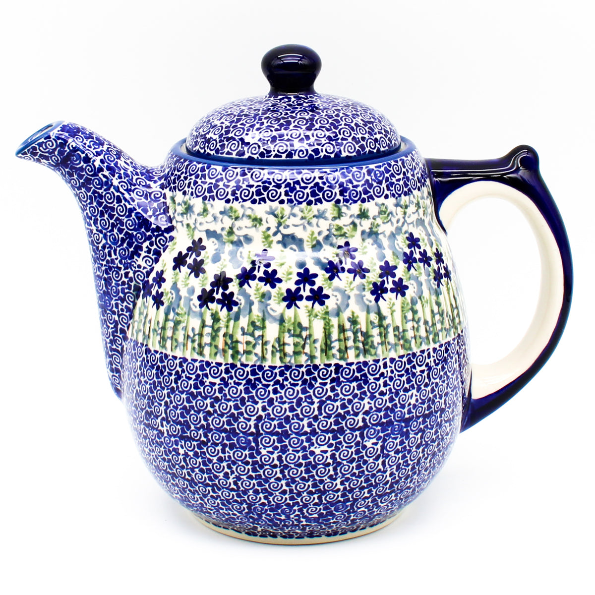 Tall Teapot 2 qt in Alpine Blue – Janelle Imports