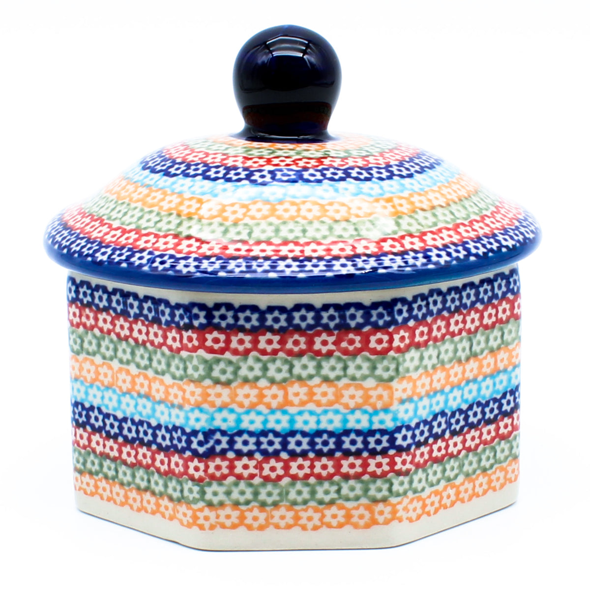Keep Sake Box 8 oz in Multi-Colored Flowers – Janelle Imports