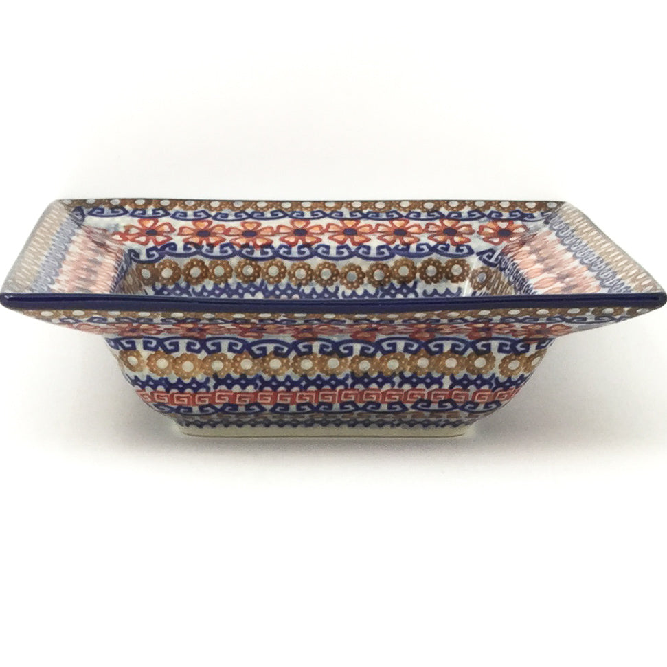 Square Soup Plate in Earth Tones – Janelle Imports